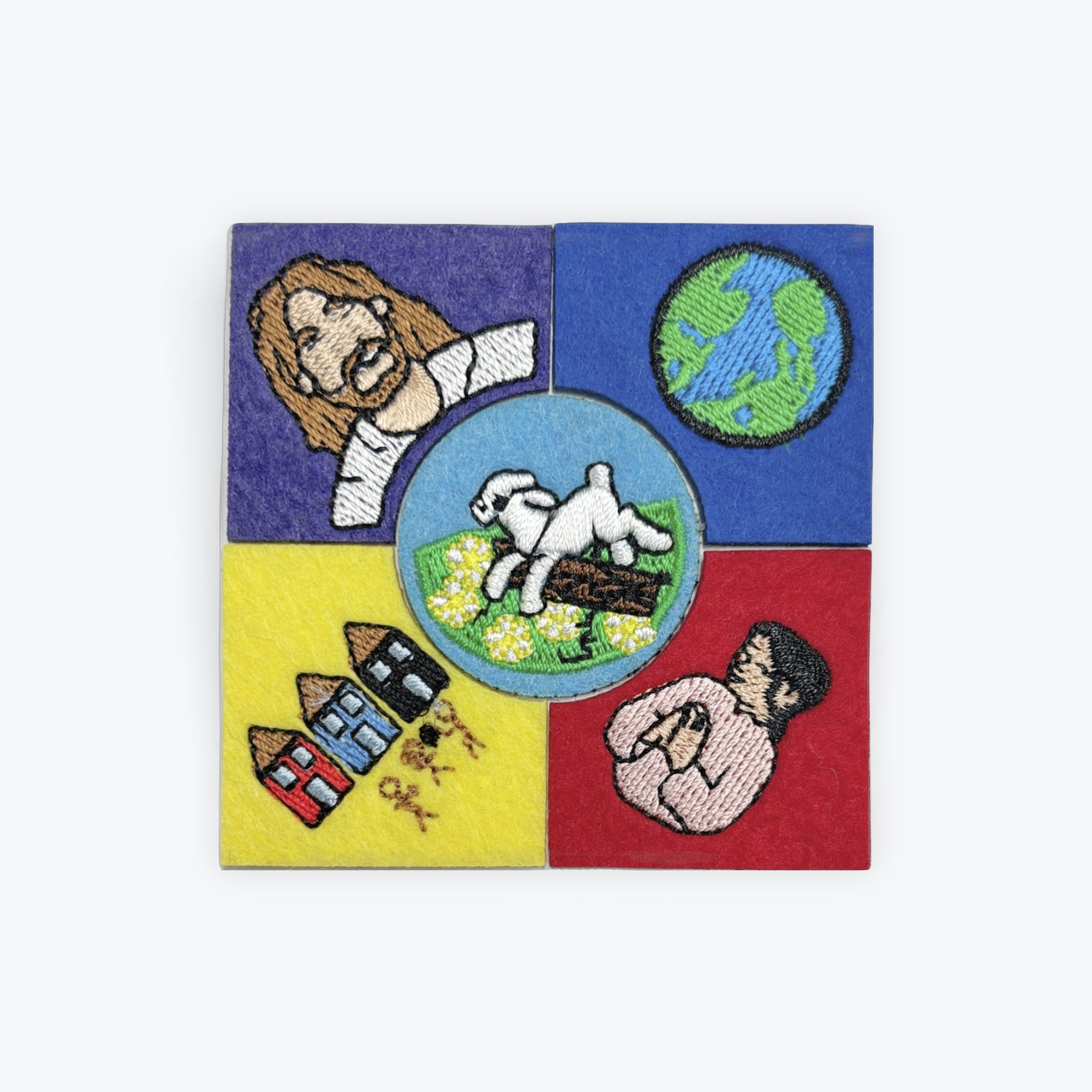 Little Lamb Puzzle Patch Set | SNEC Youth Store