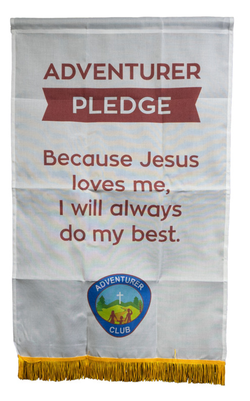 Adventurer Pledge Banner | SNEC Youth Store