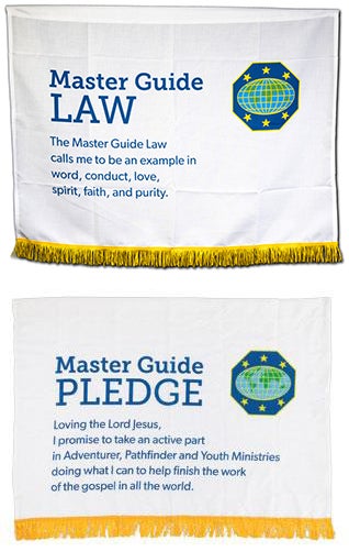 Master Guide Pledge & Law Banner Set | SNEC Youth Store