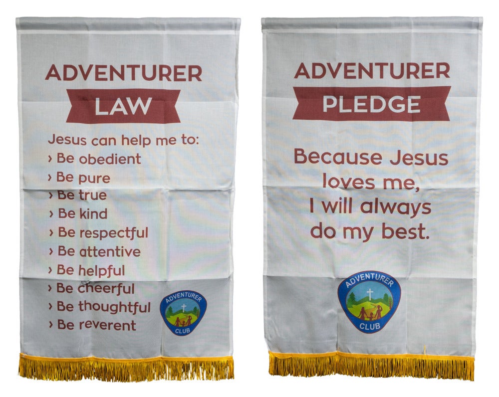 Adventurer Pledge & Law Banner Set | SNEC Youth Store