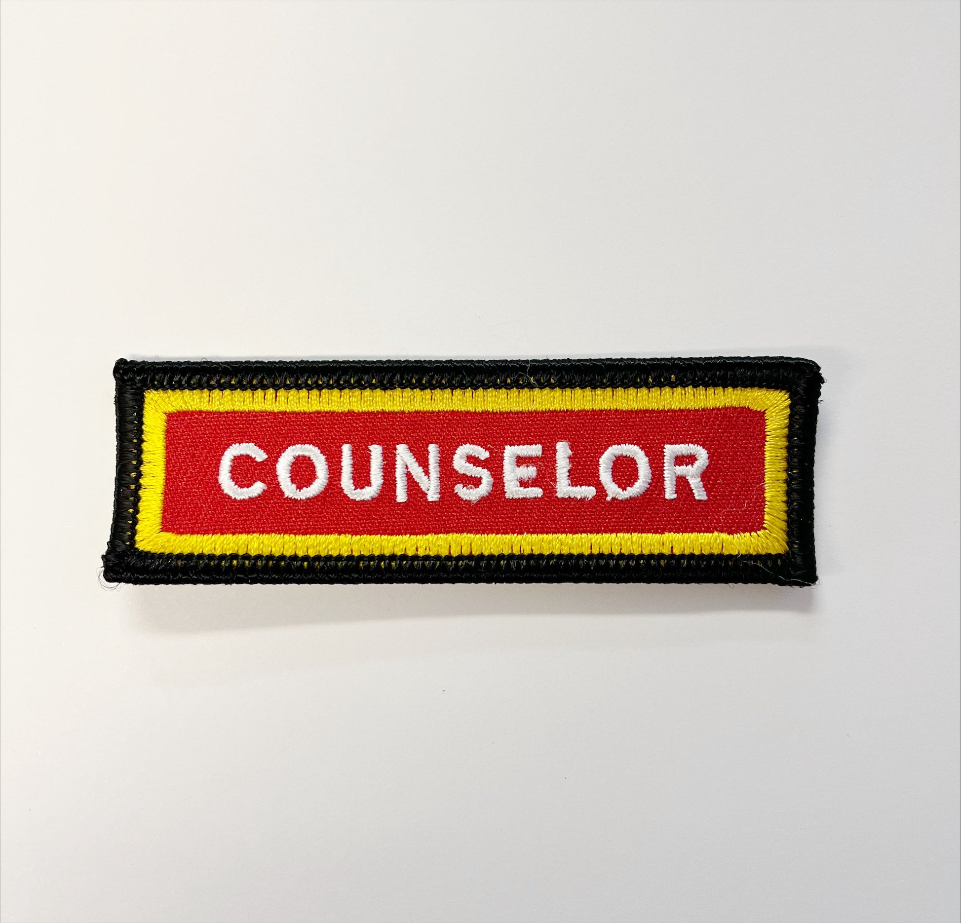 Pathfinder Counselor Name Staff Strip Patch | SNEC Youth Store
