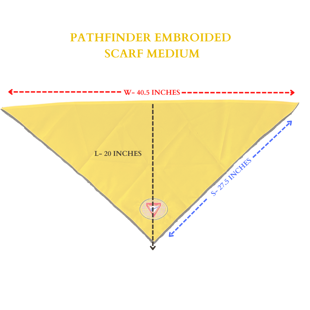Pathfinder Embroidered Scarf | SNEC Youth Store
