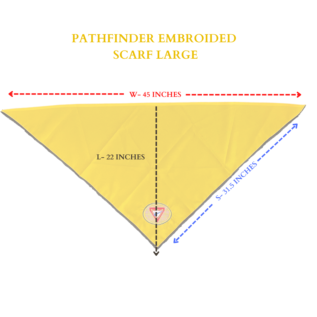 Pathfinder Embroidered Scarf | SNEC Youth Store